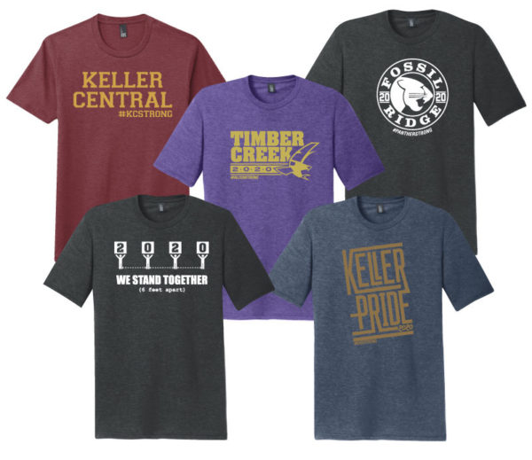Custom School Apparel Keller | School merchandice Grapevine | Spirit Wear